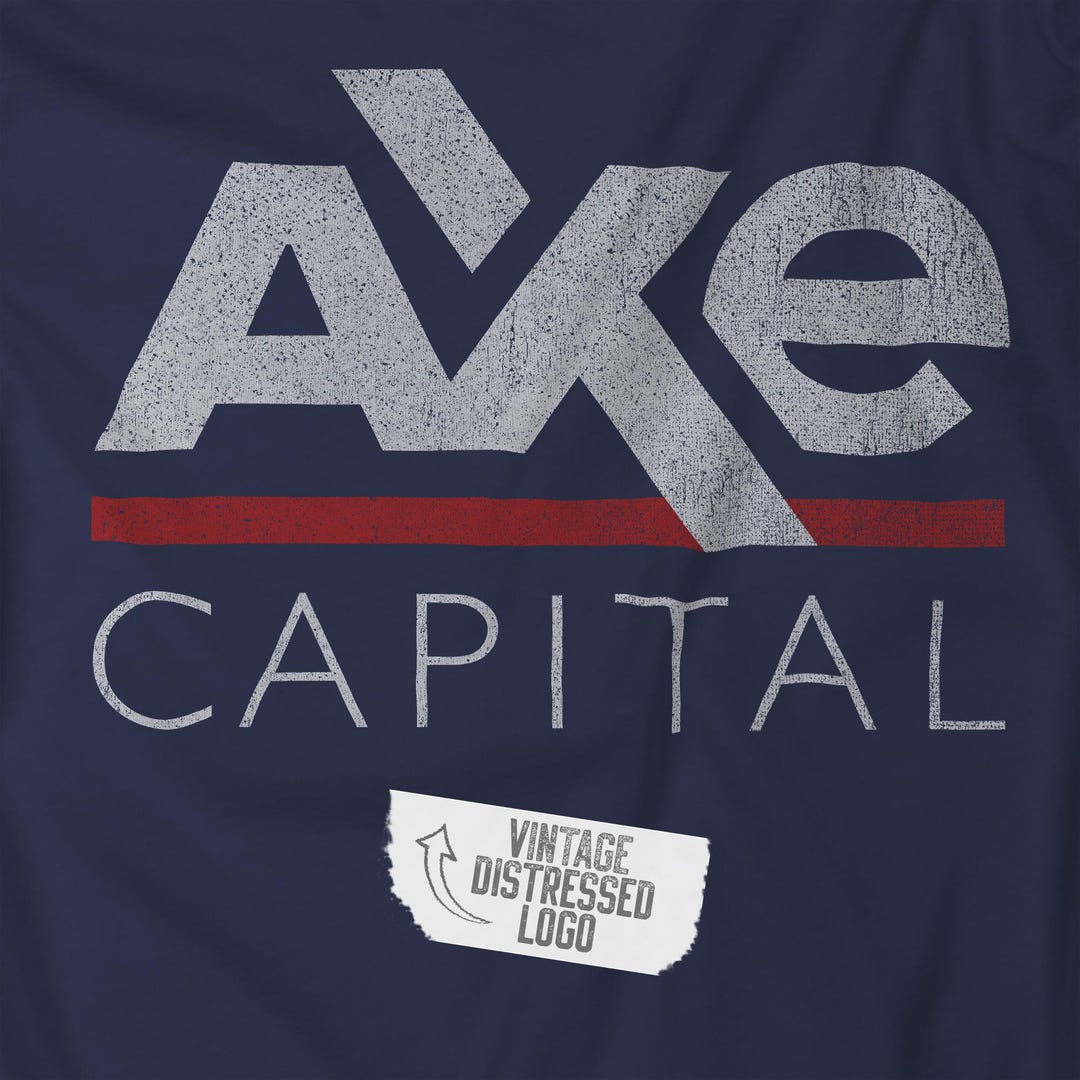 Billions Axe Capital Shirt - Bella Soft Unisex Vintage Distressed Logo ...