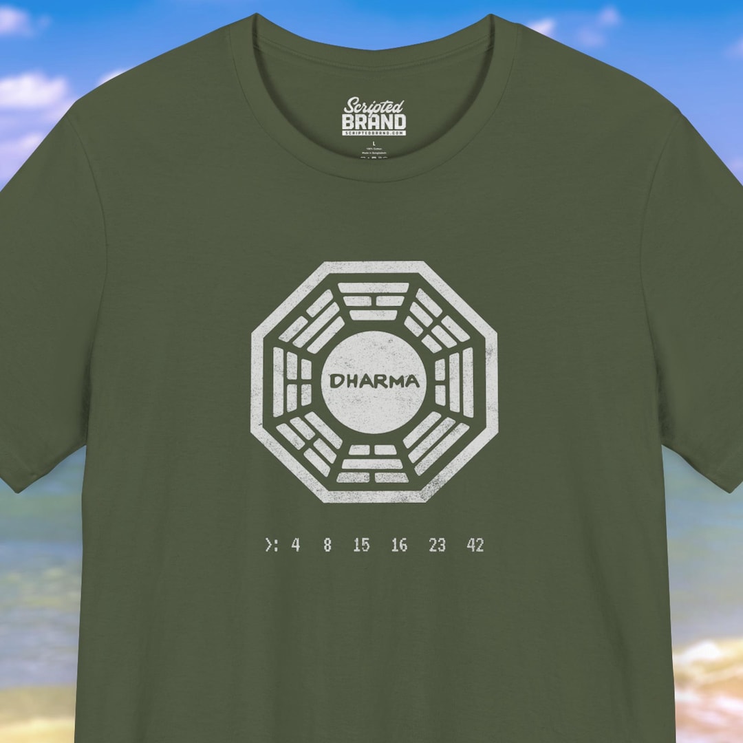 Dharma Initiative Lost Shirt Bella Vintage Soft Cotton Unisex T-shirt ...