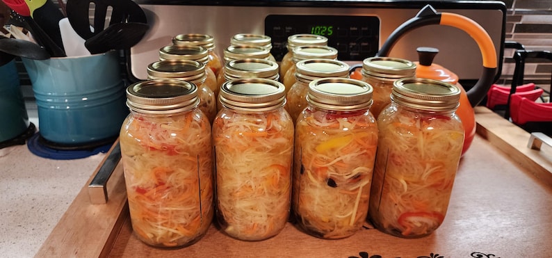 Achara ( Papaya Pickles ) Filipino Side Dish - Etsy
