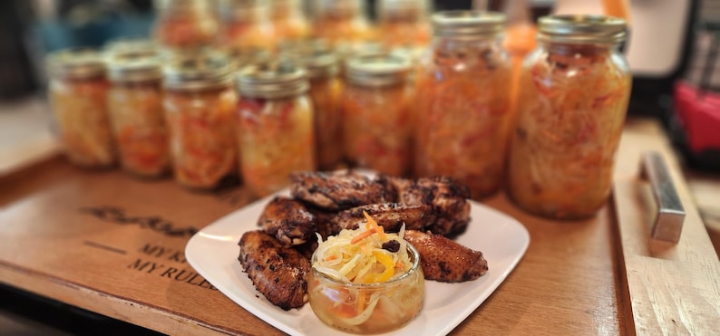Achara ( Papaya Pickles ) Filipino Side Dish - Etsy