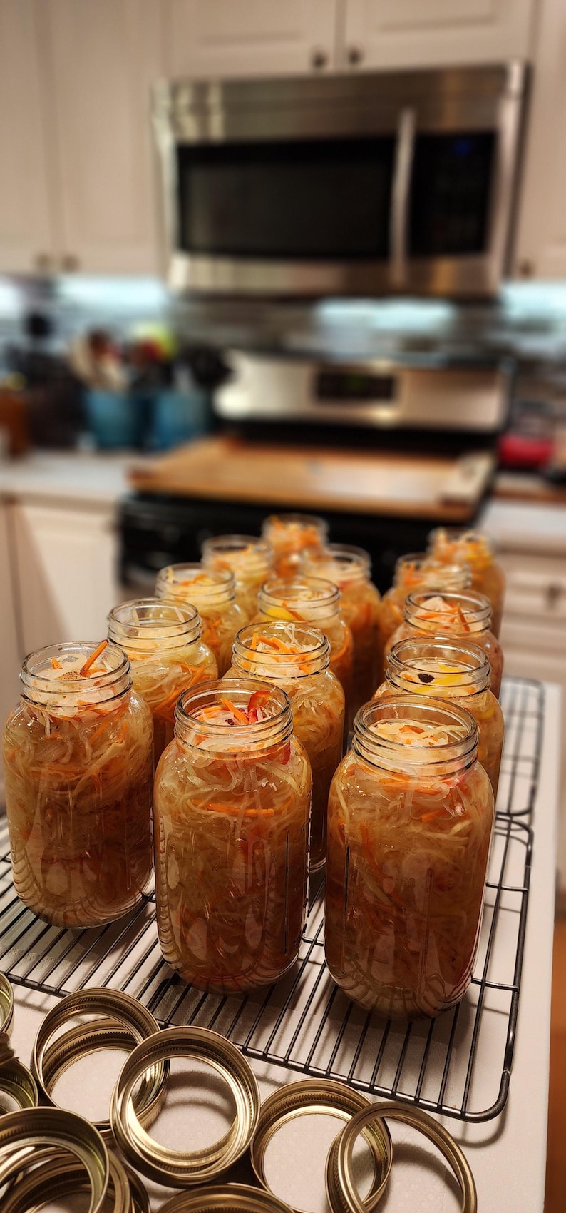 Achara ( Papaya Pickles ) Filipino Side Dish - Etsy