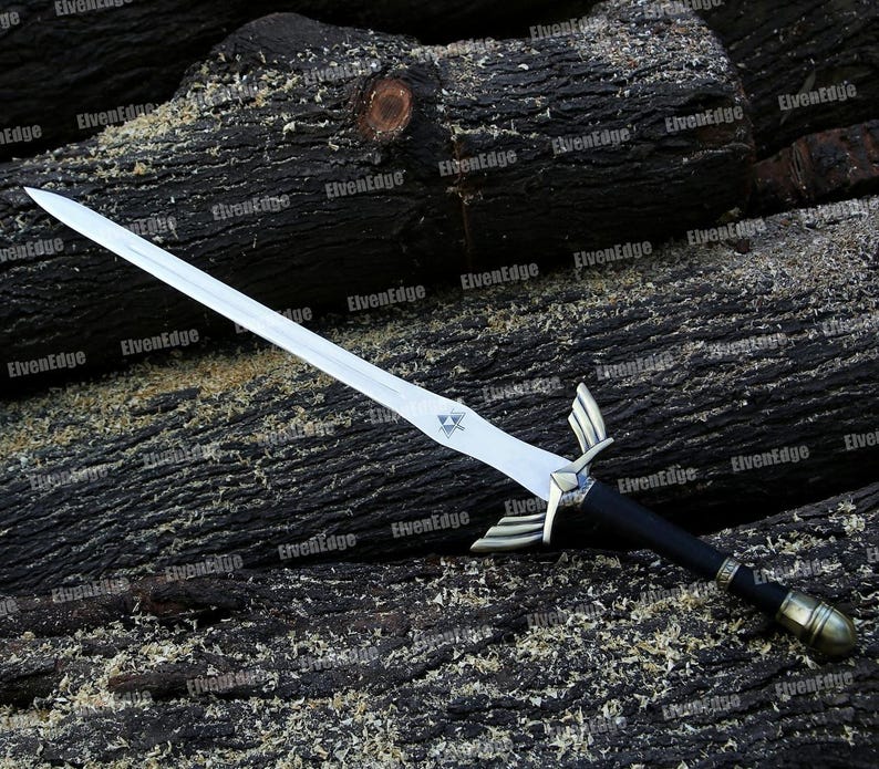 Handcrafted Viking Sword With Scabbard: Carbon Steel Display Sword (42 ...