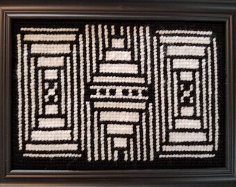 Geometric Needlepoint - Etsy