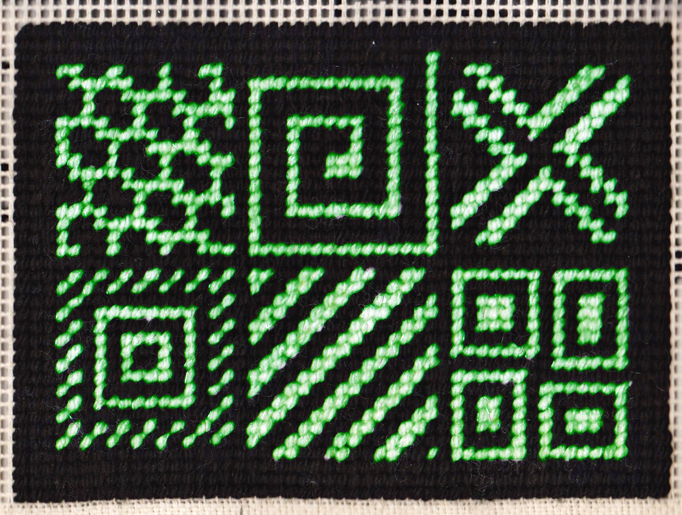 Easy Quick Geometric Needlepoint Kit in Black and White on - Etsy.de