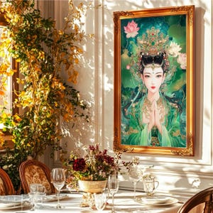 Fantasy Goddess and Dragon: A Fusion of Beauty and Power - Etsy