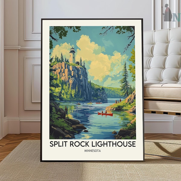 Split Rock Lighthouse - Etsy