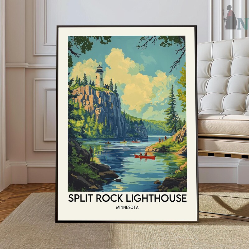 Split Rock Lighthouse - Etsy