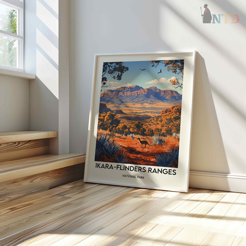 Ikara-flinders Ranges Poster, Ikara-flinders Ranges Wall Art, Ikara ...