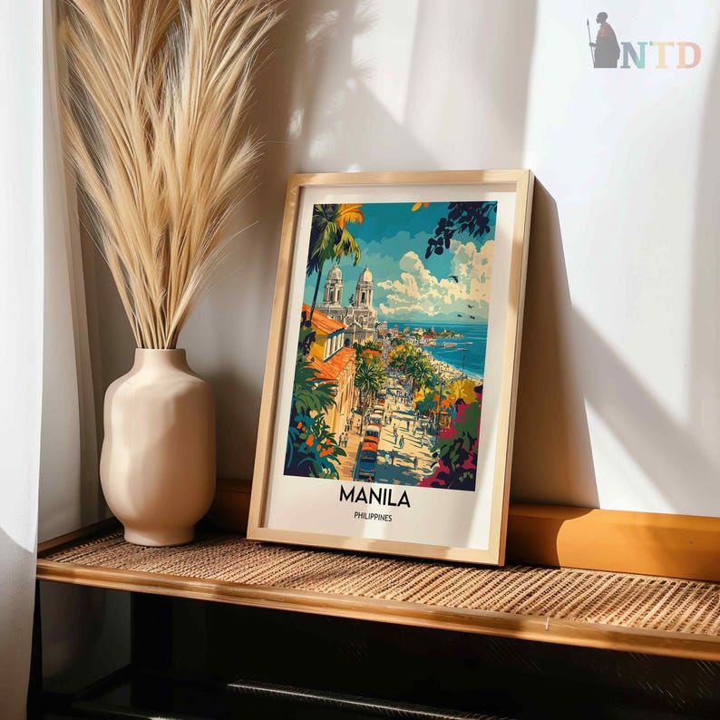 Manila Poster, Manila Wall Art, Manila Print, Manila Photo, Manila ...