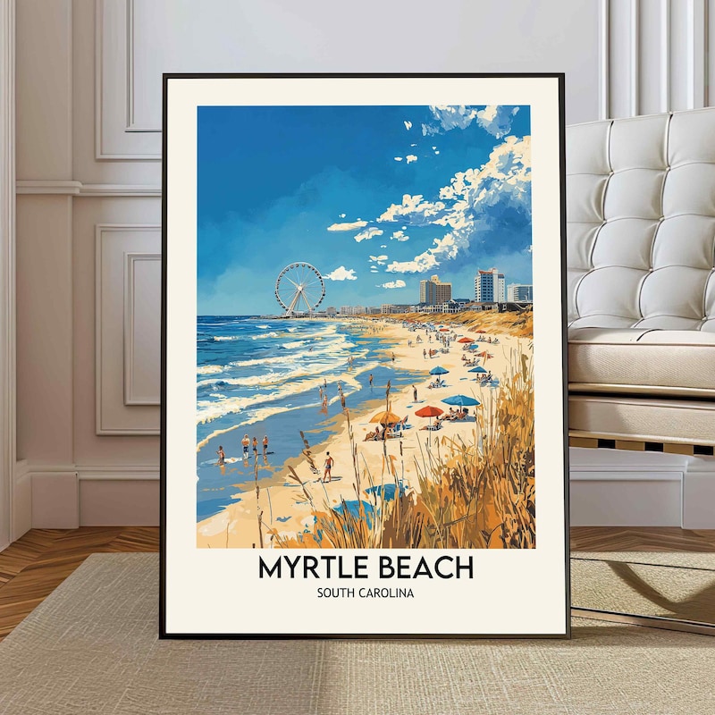 Beach Poster - Etsy