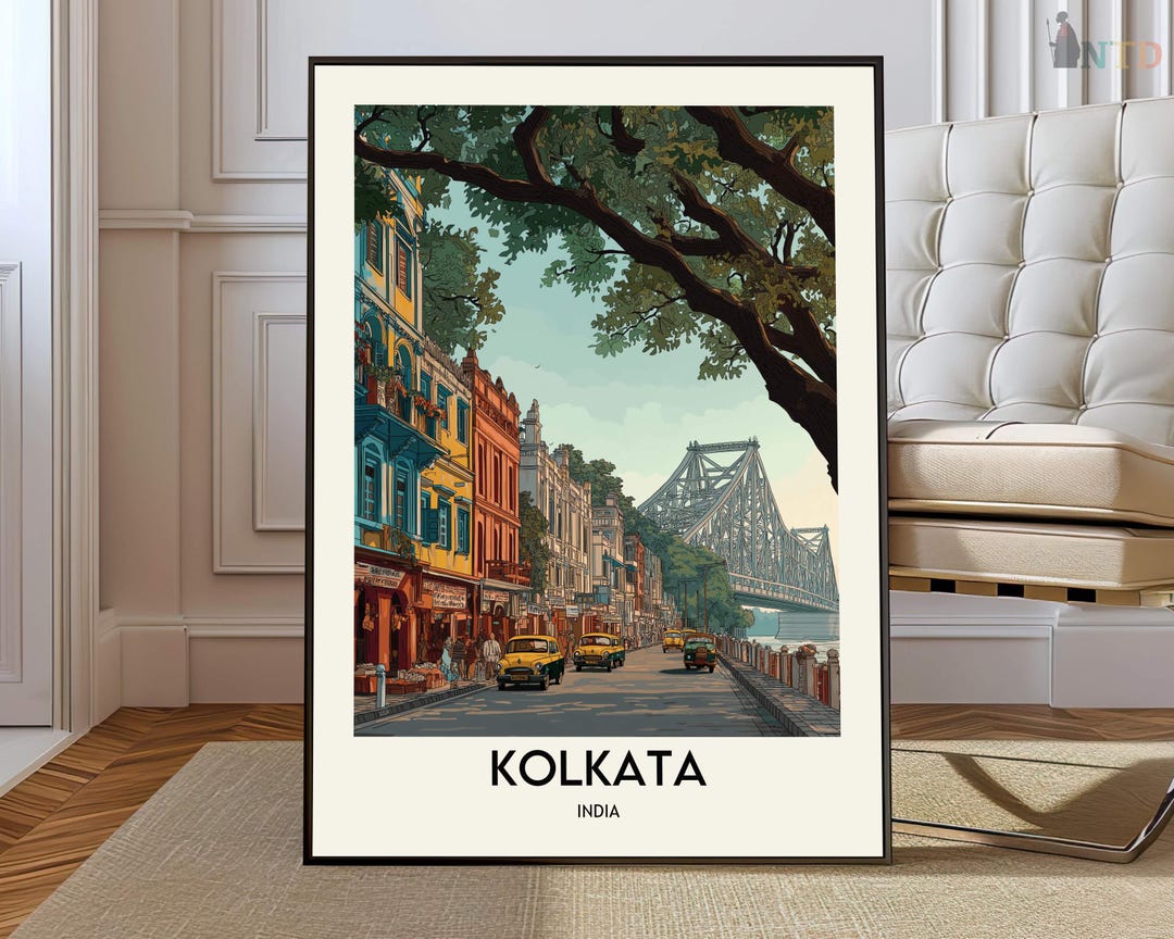 Kolkata Poster, Kolkata Wall Art, Kolkata Print, Kolkata Photo, Kolkata ...