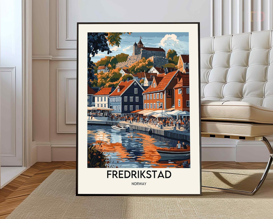 Fredrikstad Poster, Fredrikstad Wall Art, Fredrikstad Print, Fredrikstad Photo, Fredrikstad ...