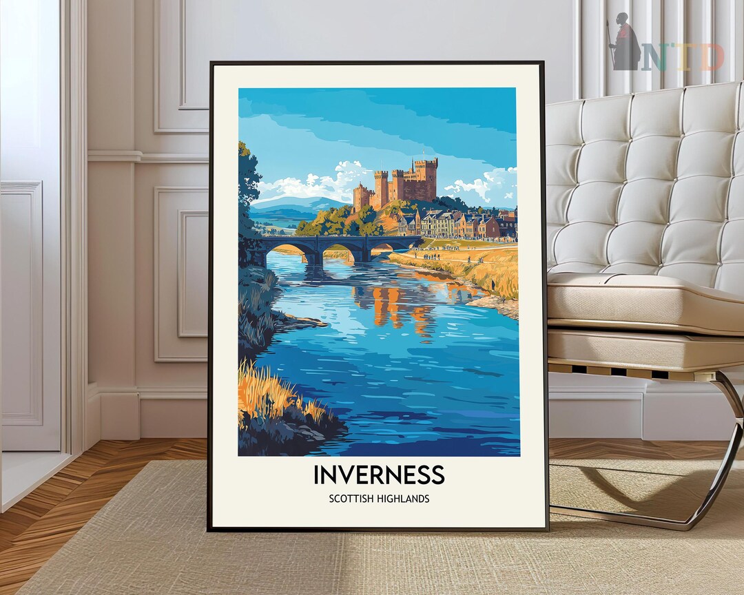 Inverness Print, Inverness Wall Art, Inverness Poster, Inverness Photo ...