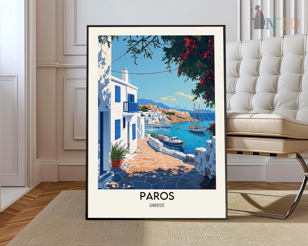 Paros Print, Paros Wall Art, Paros Poster, Paros Photo, Paros Poster ...
