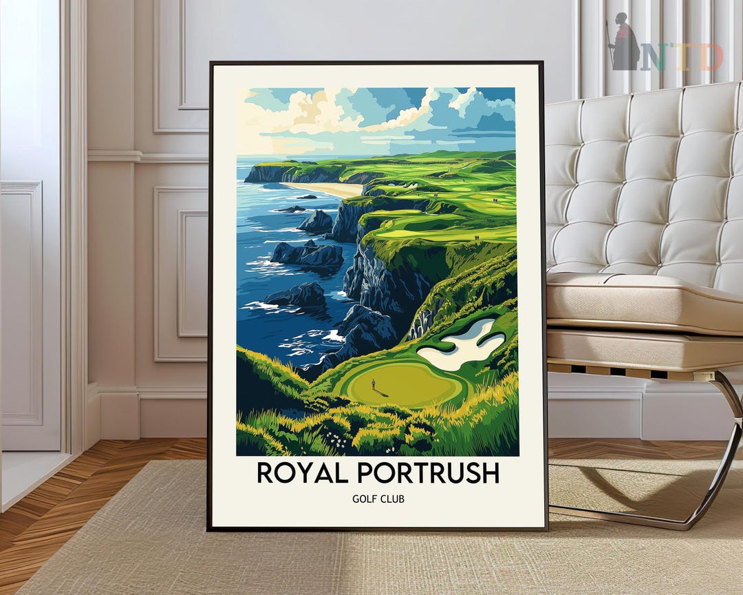 Royal Portrush Golf Club Poster, Royal Portrush Golf Club Wall Art ...