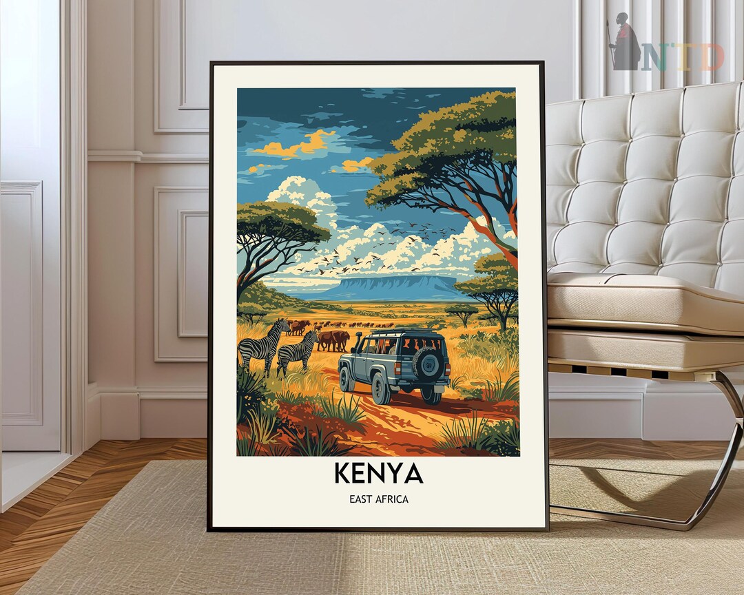 Kenya Poster, Kenya Wall Art, Kenya Print, Kenya Photo, Kenya Poster ...