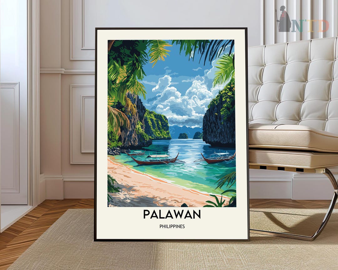 Palawan Poster, Palawan Wall Art, Palawan Print, Palawan Photo, Palawan ...