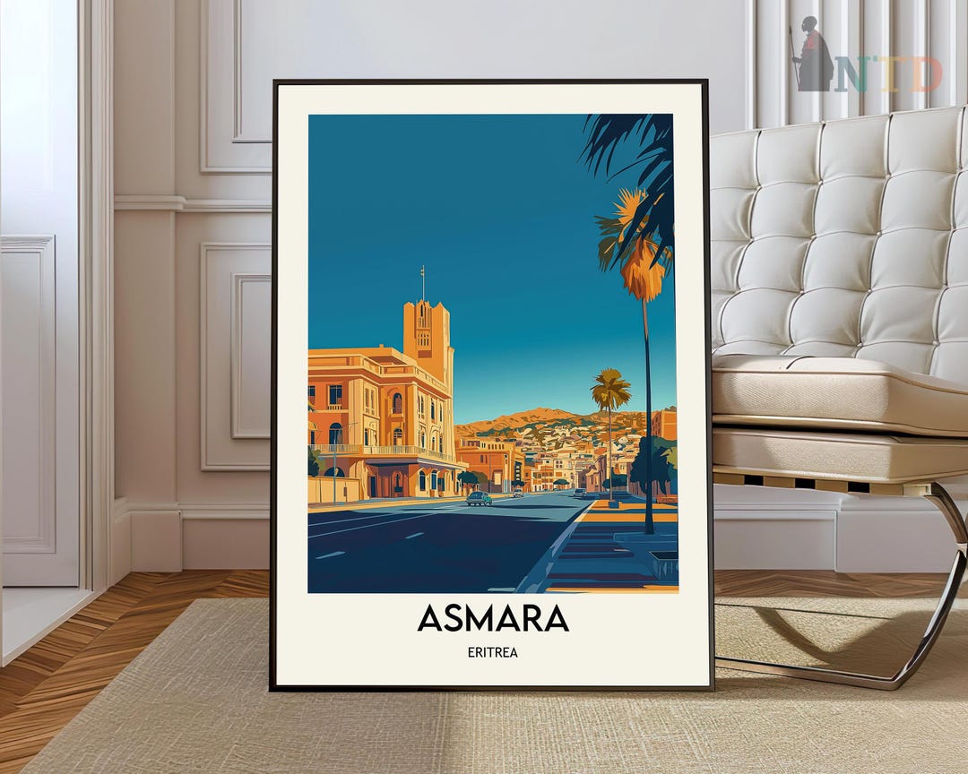 Asmara Print, Asmara Wall Art, Asmara Poster, Asmara Photo, Asmara ...