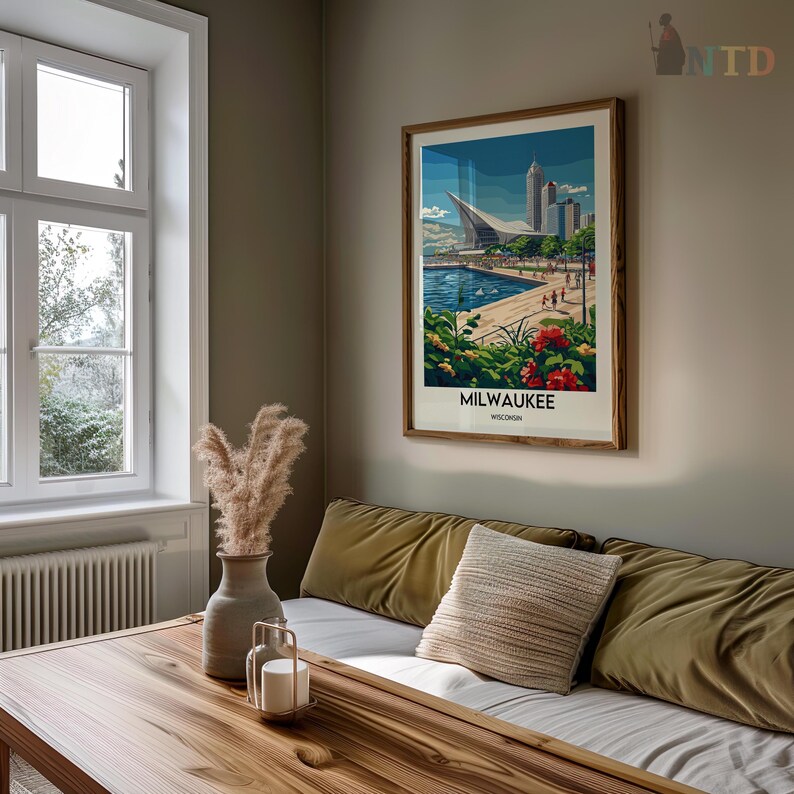 Milwaukee Poster, Milwaukee Wall Art, Milwaukee Print, Milwaukee Photo ...