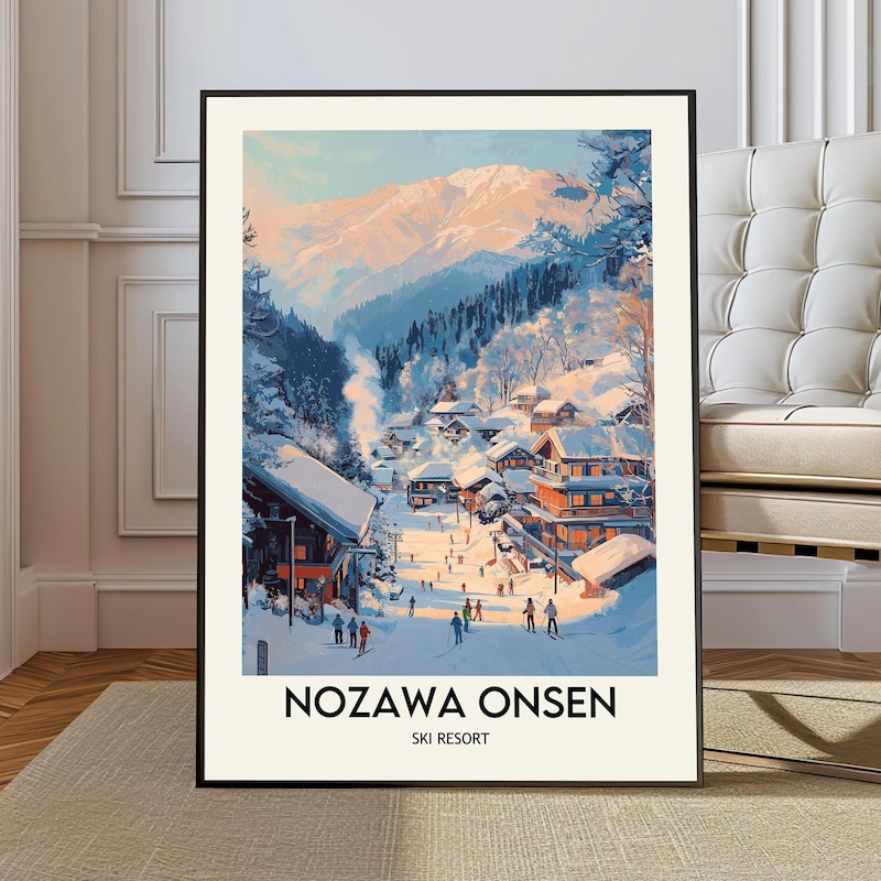 Japanese Art Onsen - Etsy