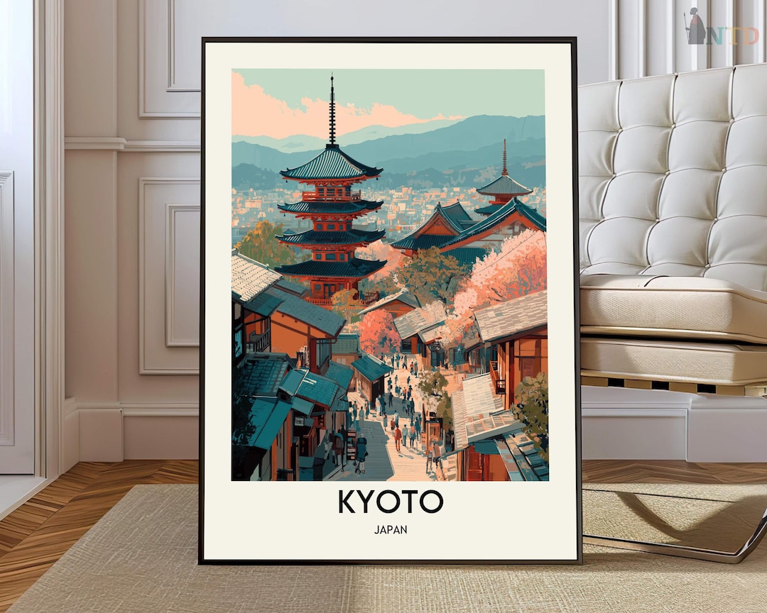 Kyoto Poster, Kyoto Wall Art, Kyoto Print, Kyoto Photo, Kyoto Poster ...