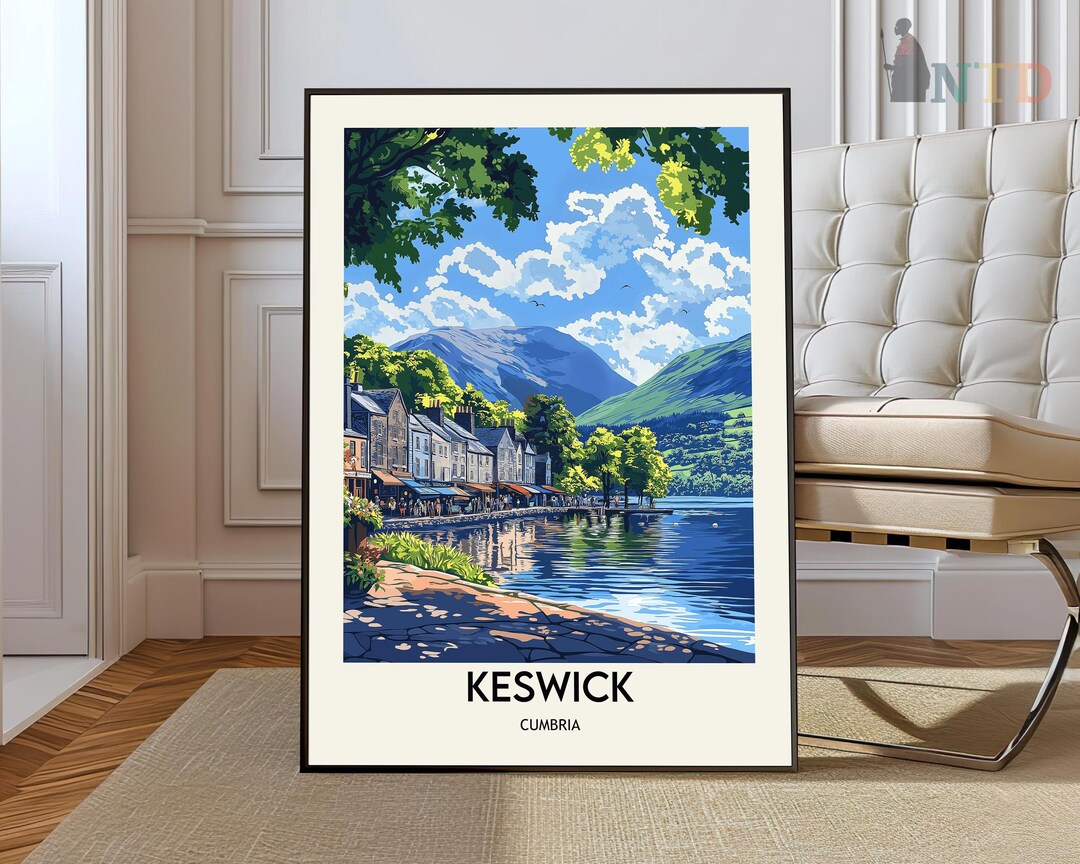 Keswick Poster, Keswick Wall Art, Keswick Print, Keswick Photo, Keswick ...