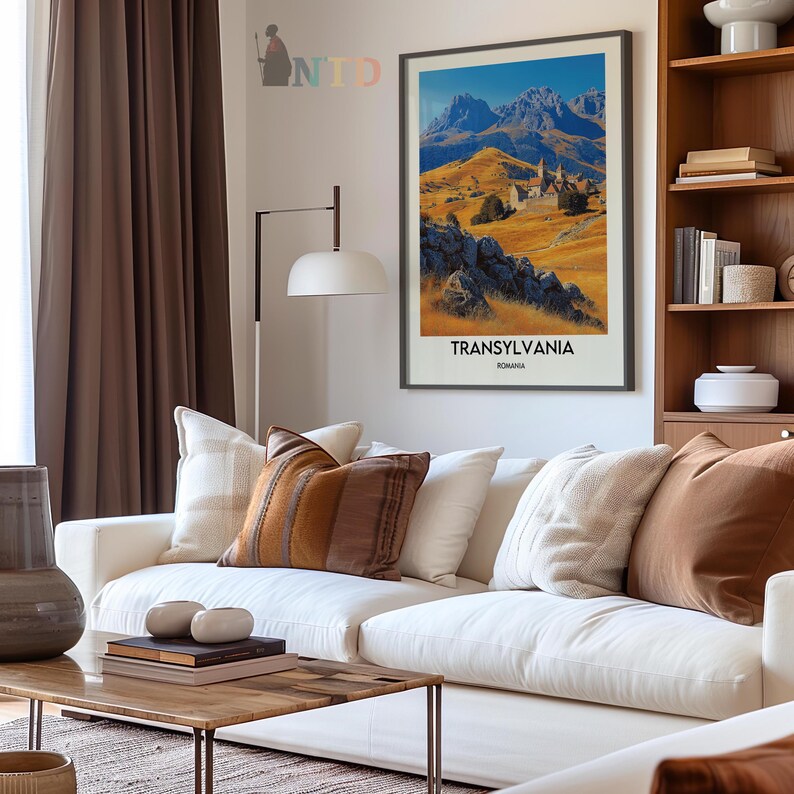 Transylvania Print, Transylvania Wall Art, Transylvania Poster ...