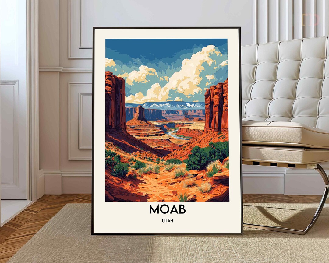 Moab Poster, Moab Wall Art, Moab Print, Moab Photo, Moab Poster Print ...