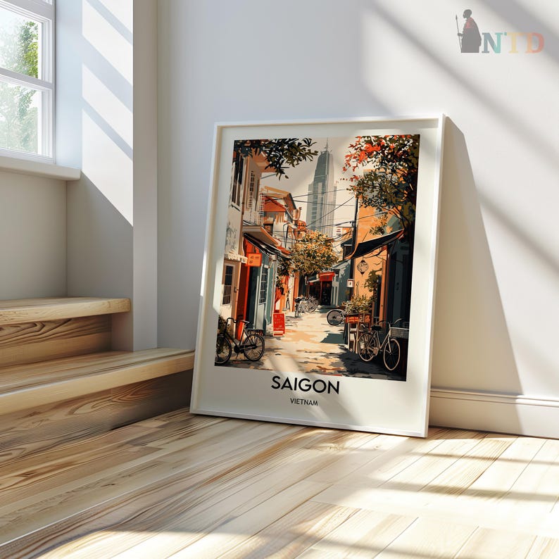 Saigon Poster, Saigon Wall Art, Saigon Print, Saigon Photo, Saigon ...