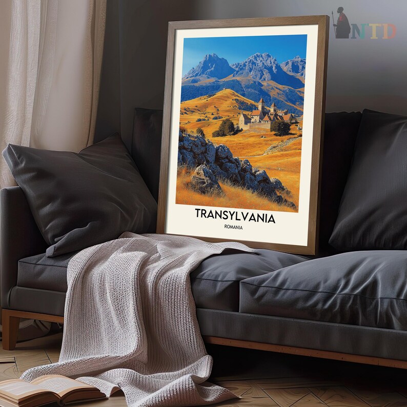 Transylvania Print, Transylvania Wall Art, Transylvania Poster ...