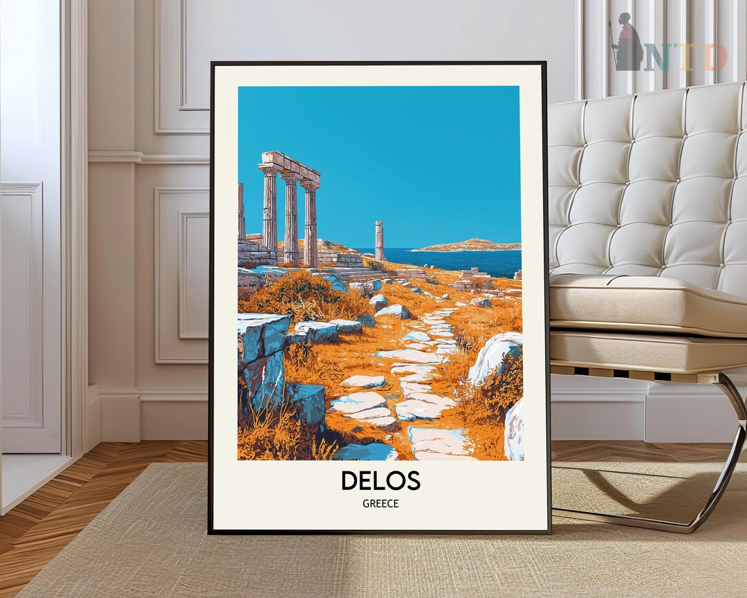 Delos Print, Delos Wall Art, Delos Poster, Delos Photo, Delos Poster ...