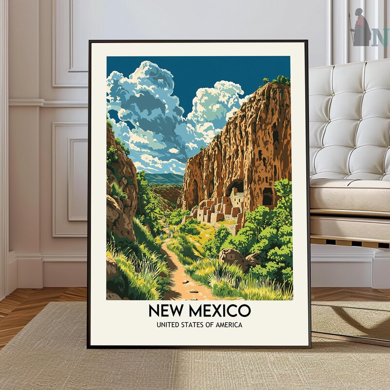 New Mexico Poster - Etsy