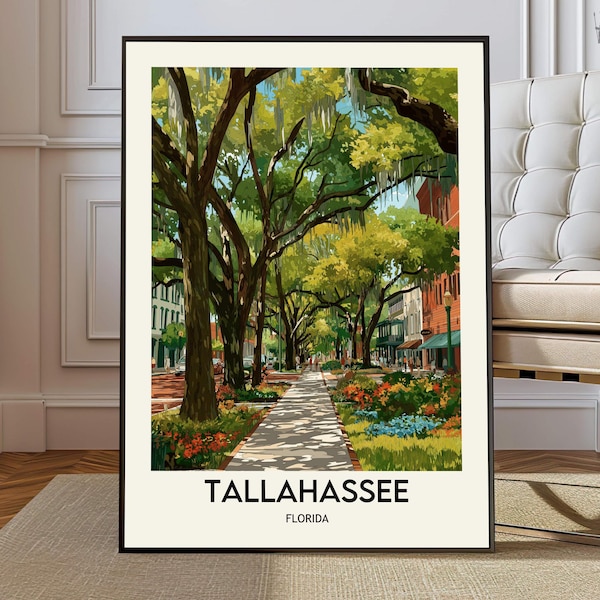 Florida Southern Map - Etsy