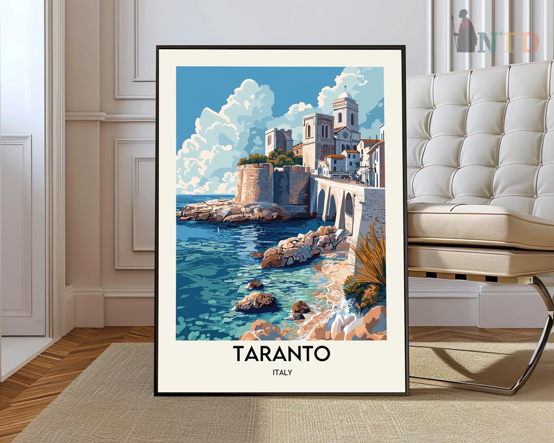 Taranto Poster, Taranto Wall Art, Taranto Print, Taranto Photo, Taranto ...