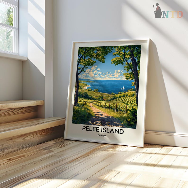Pelee Island Poster, Pelee Island Wall Art, Pelee Island Print, Pelee ...