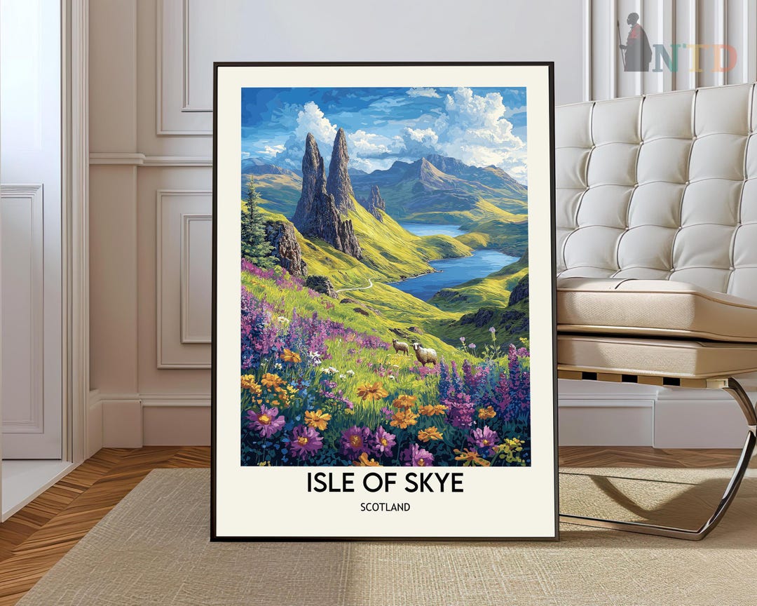 Isle of Skye Print, Isle of Skye Wall Art, Isle of Skye Poster, Isle of ...