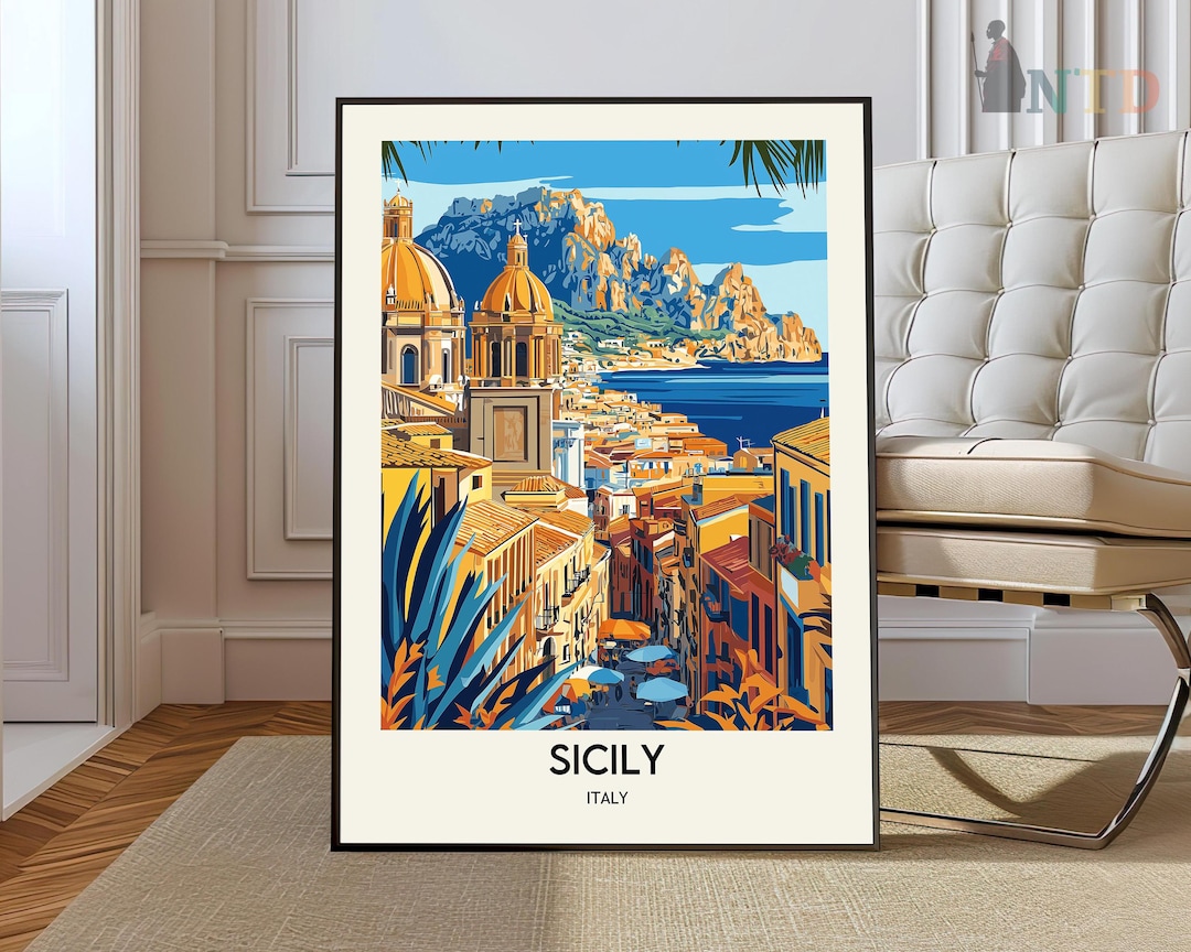 Sicily Print, Sicily Wall Art, Sicily Poster, Sicily Photo, Sicily ...