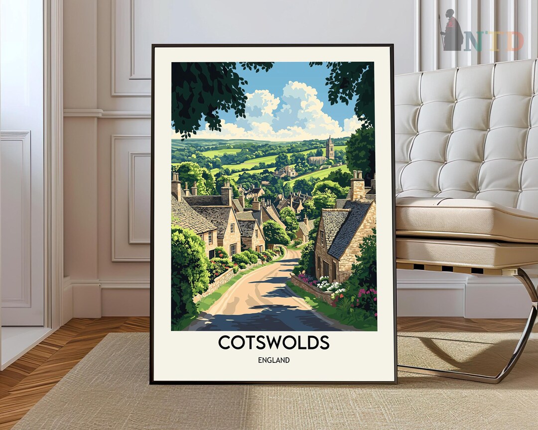 Cotswold Print, Cotswold Wall Art, Cotswold Poster, Cotswold Photo ...