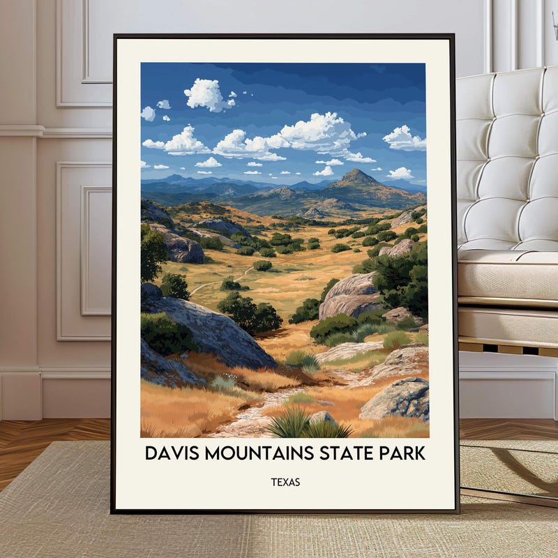 Davis Mountains Texas - Etsy