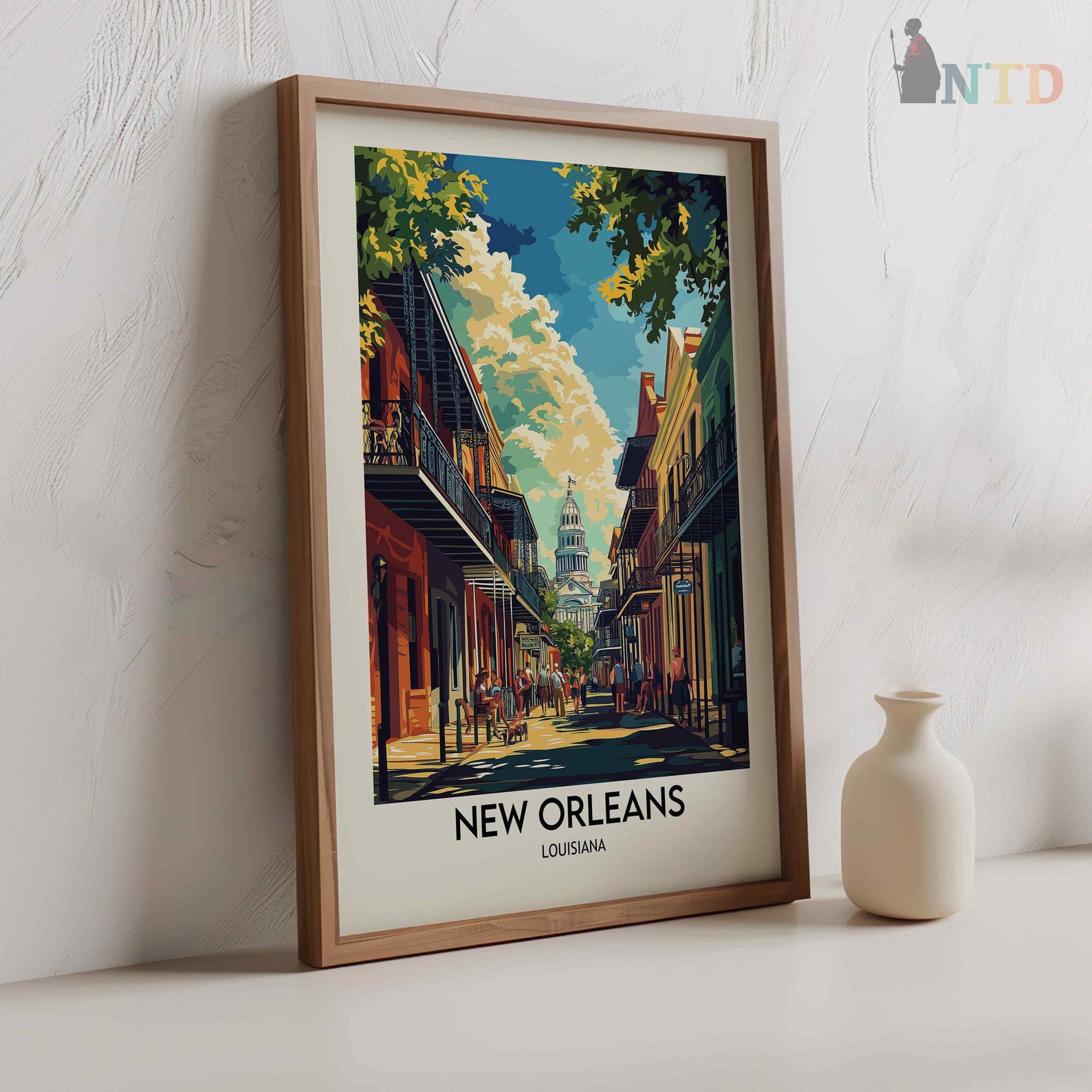 New Orleans Louisiana Poster Digital Download Printable Art New Orleans ...