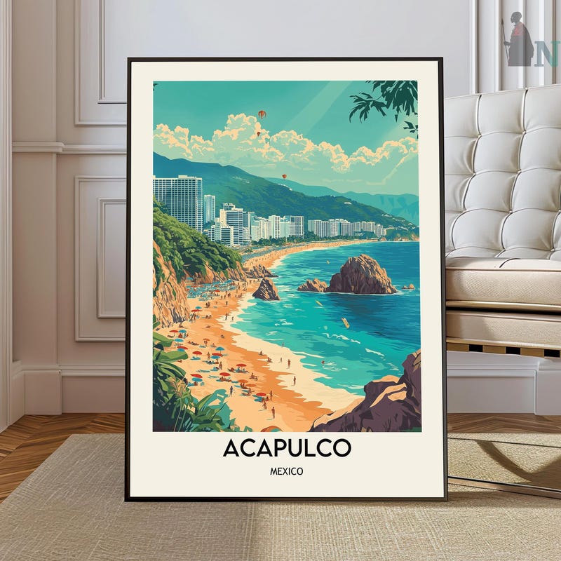 Acapulco Art - Etsy