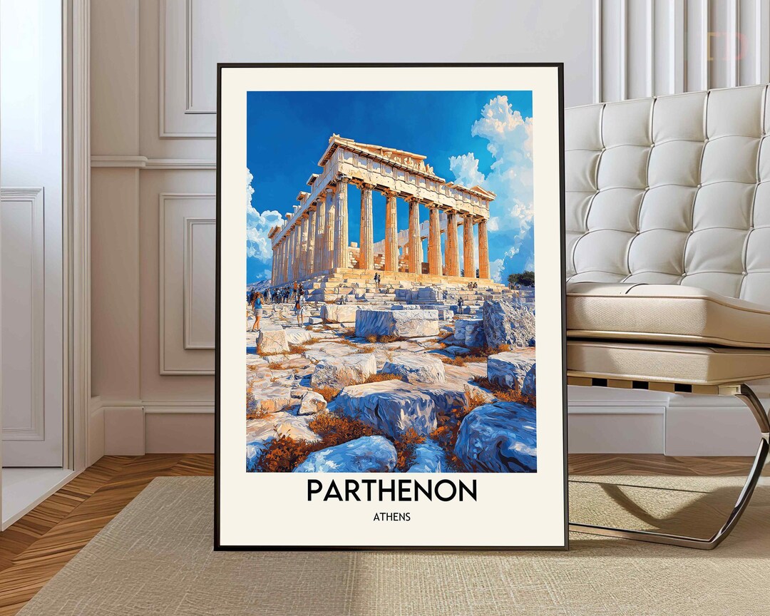 Parthenon Poster, Parthenon Wall Art, Parthenon Print, Parthenon Photo ...