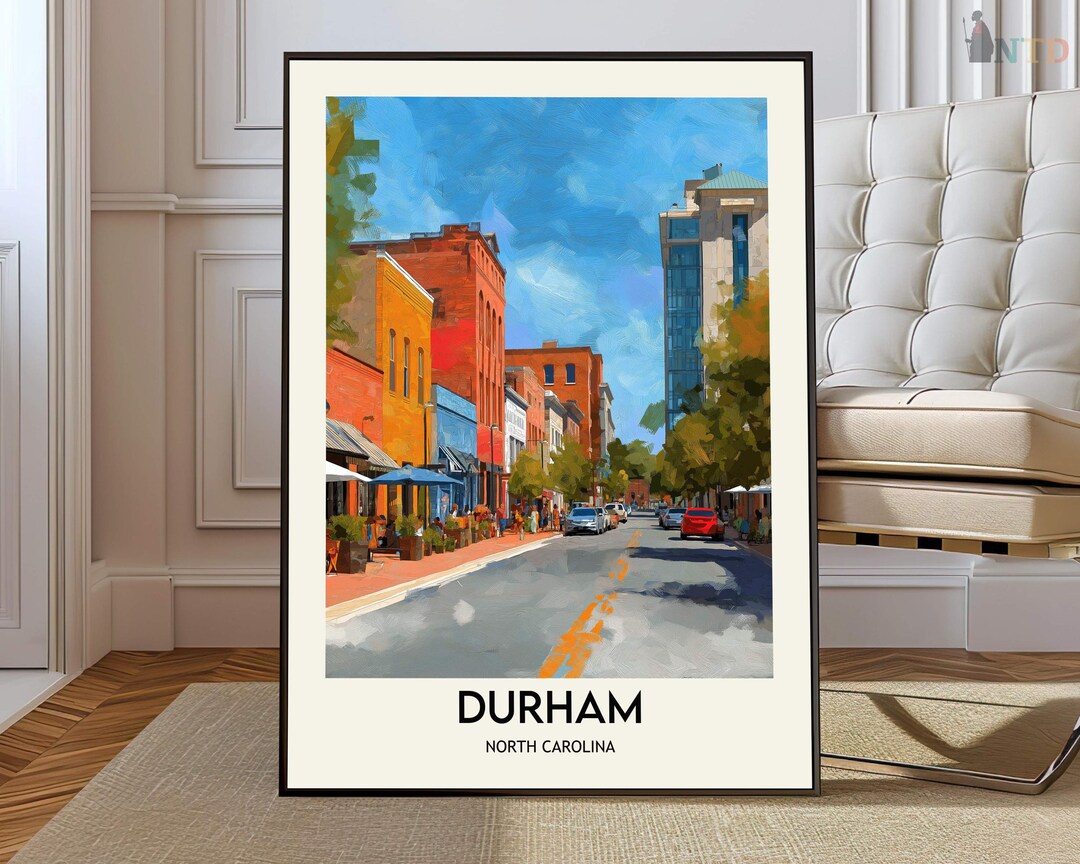 Durham Poster, Durham Wall Art, Durham Print, Durham Photo, Durham ...