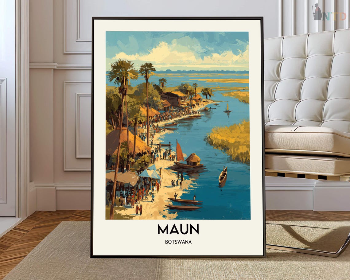 Maun Poster, Maun Wall Art, Maun Print, Maun Photo, Maun Poster Print ...