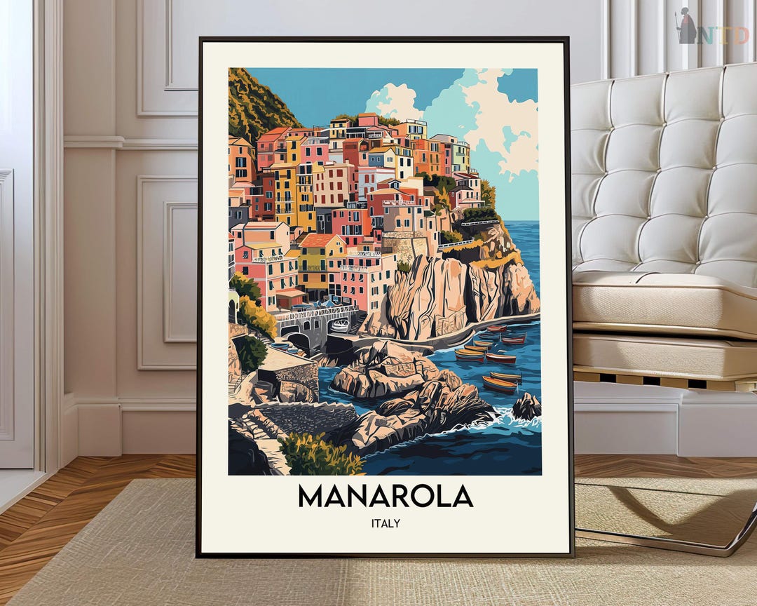 Manarola Poster, Manarola Wall Art, Manarola Print, Manarola Photo ...