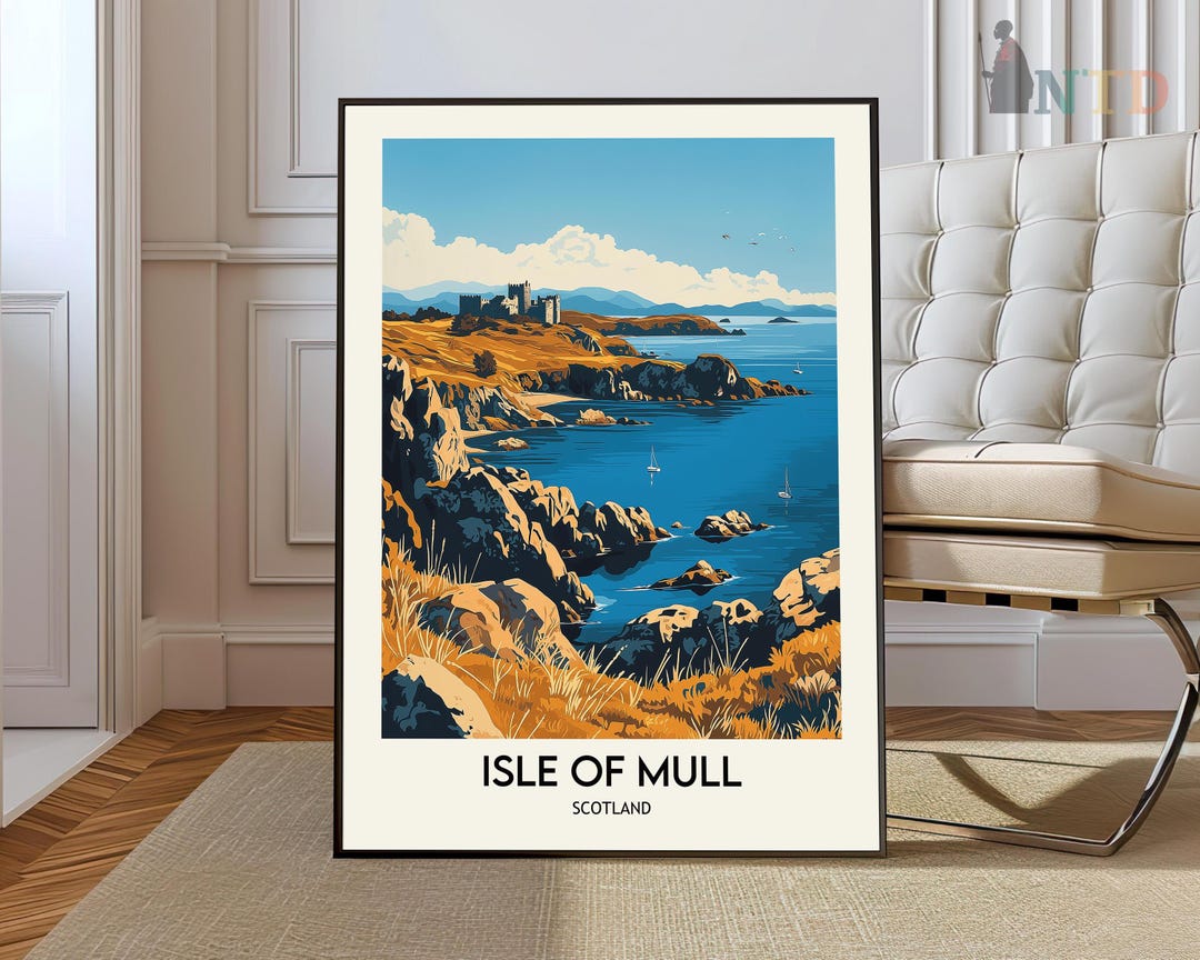 Isle of Mull Print, Isle of Mull Wall Art, Isle of Mull Poster, Isle of ...