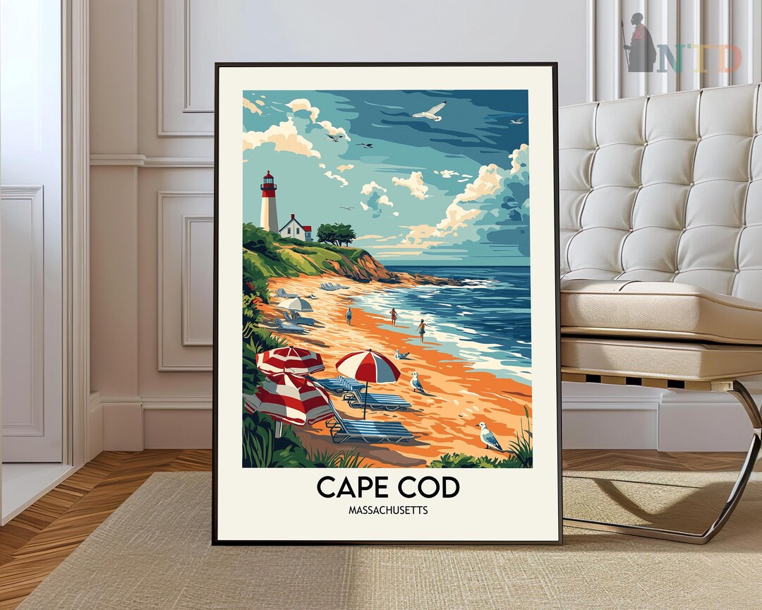 Cape Cod Print, Cape Cod Poster, Cape Cod Wall Art, Cape Cod Art Print ...