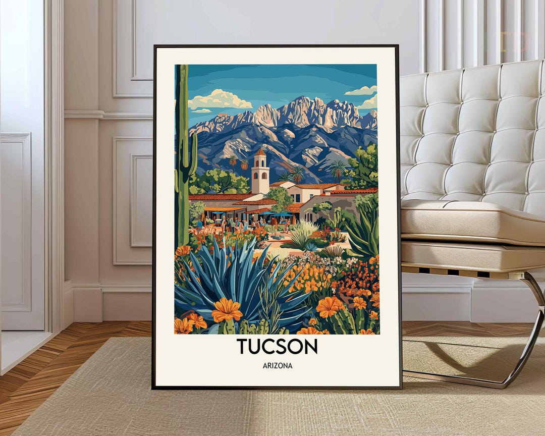 Tucson Poster, Tucson Wall Art, Tucson Print, Tucson Photo, Tucson ...