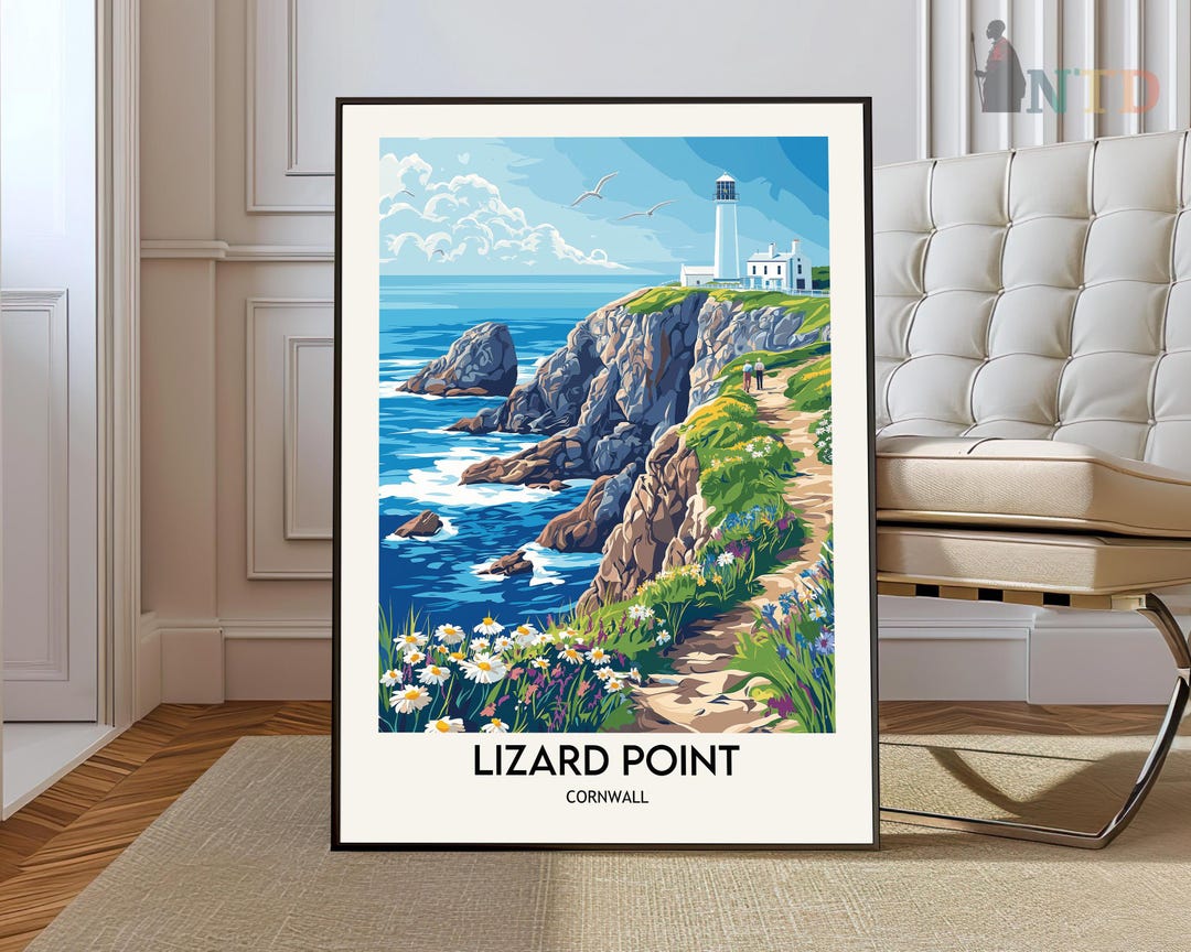 Lizard Point Print, Lizard Point Wall Art, Lizard Point Poster, Lizard ...