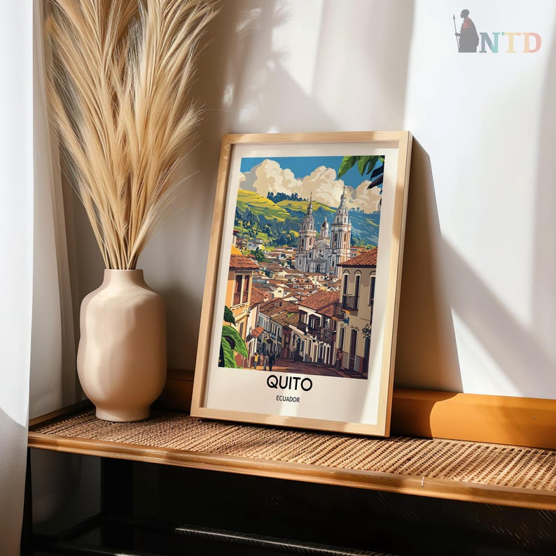 Quito Poster, Quito Wall Art, Quito Print, Quito Photo, Quito Poster ...